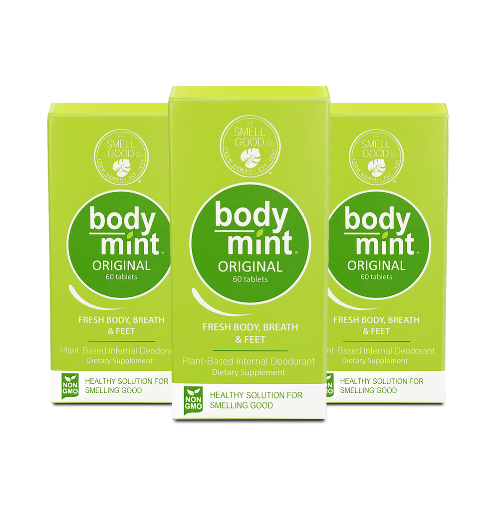 3-PACK BODY MINT ORIGINAL - 150 Tablets - SAVE 15% – The Smell Good Company